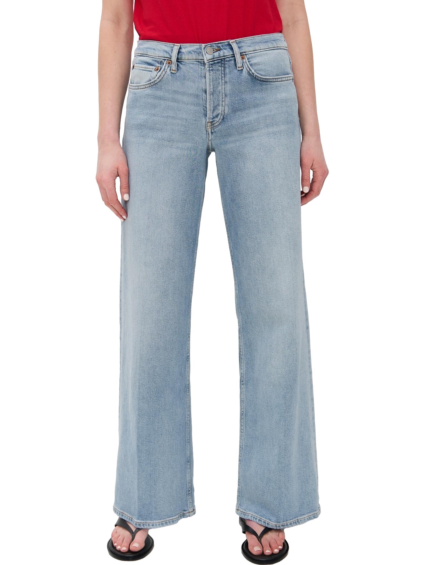 RE/DONE RE/DONE Mid-Rise Wide Leg Jeans